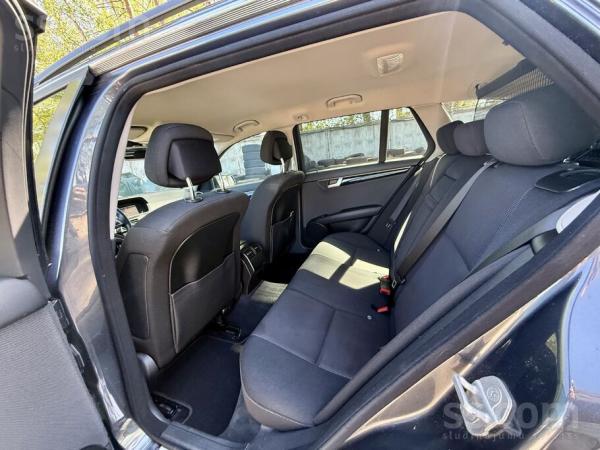 Grey Mercedes-Benz C 200 2012 in Riga, with an engine capacity of 2.20 L and mileage of 0 thousand km for 5990 €, photo 8 on AUTOMOTO.COM.LV