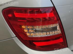Grey Mercedes-Benz C 200 2012 in Riga, with an engine capacity of 2.20 L and mileage of 317 thousand km for 4999 €, photo 25 on AUTOMOTO.COM.LV