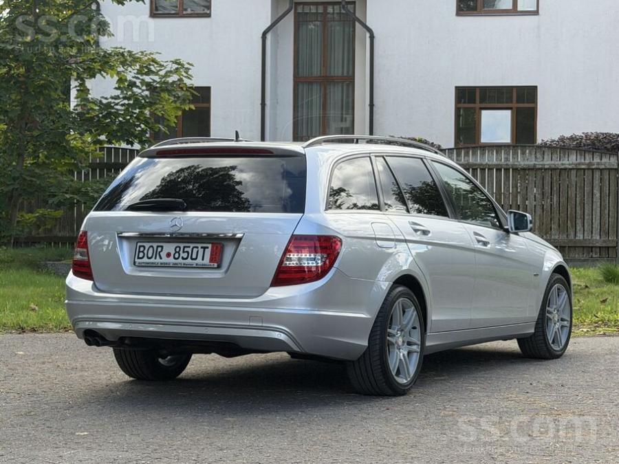 Grey Mercedes-Benz C 200 2012 in Riga, with an engine capacity of 2.20 L and mileage of 317 thousand km for 4999 €, photo 30 on AUTOMOTO.COM.LV