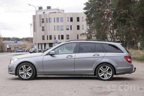 Grey Mercedes-Benz C 200 2013 in Riga, with an engine capacity of 2.10 L and mileage of 227 thousand km for 8250 €, photo 5 on AUTOMOTO.COM.LV