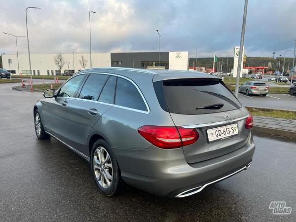 Grey Mercedes-Benz C 200 2015 in Vilnius, with an engine capacity of 2.00 L and mileage of 260 thousand km for 12800 €, photo 8 on AUTOMOTO.COM.LV