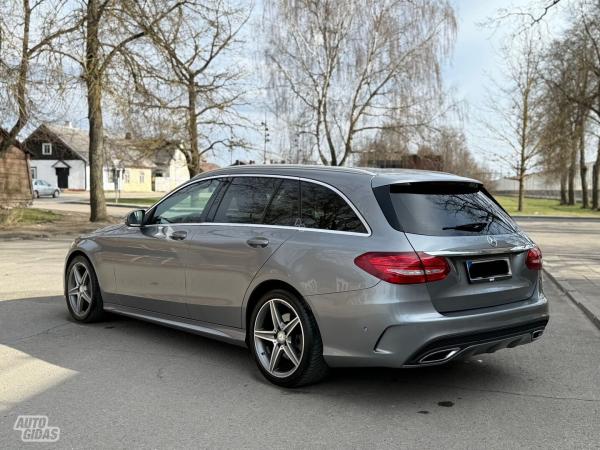 Grey Mercedes-Benz C 200 2015 in Siauliai, with an engine capacity of 1.60 L and mileage of 287 thousand km for 9800 €, photo 10 on AUTOMOTO.COM.LV