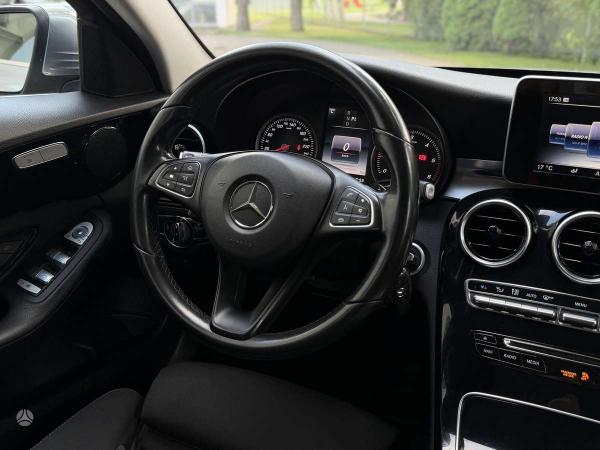 Grey Mercedes-Benz C 200 2015 in Siauliai, with an engine capacity of 1.60 L and mileage of 291 thousand km for 10300 €, photo 10 on AUTOMOTO.COM.LV