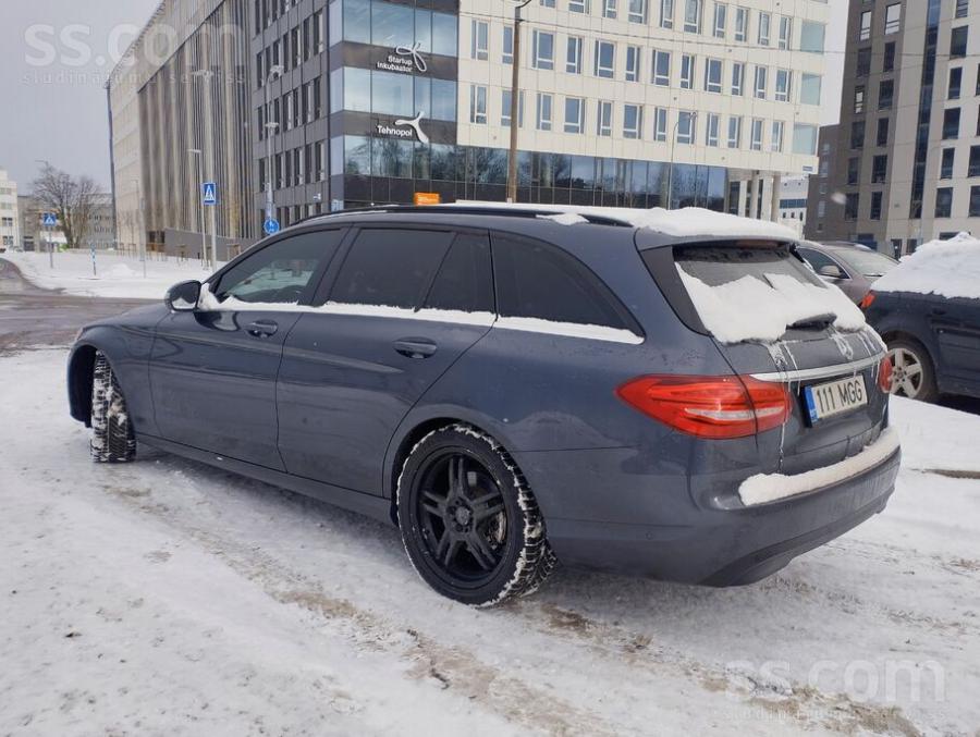 Pelēks Mercedes-Benz C 200 2016 Tallina, ar dzinēja tilpumu 2.10 L un nobraukumu 335 tūkst. km par 12500 €, foto 5 vietnē AUTOMOTO.COM.LV