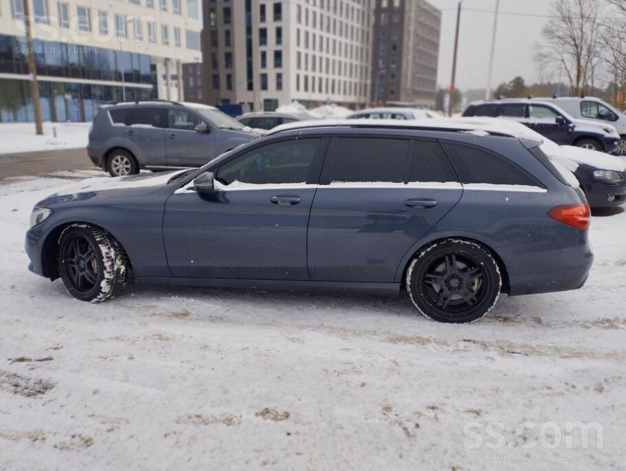 Pelēks Mercedes-Benz C 200 2016 Tallina, ar dzinēja tilpumu 2.10 L un nobraukumu 335 tūkst. km par 12500 €, foto 8 vietnē AUTOMOTO.COM.LV