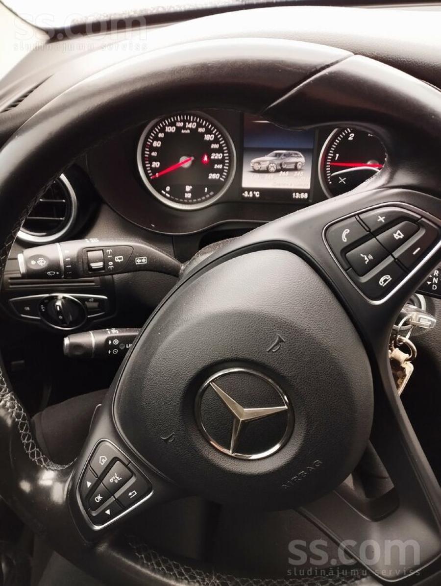Pelēks Mercedes-Benz C 200 2016 Tallina, ar dzinēja tilpumu 2.10 L un nobraukumu 335 tūkst. km par 12500 €, foto 11 vietnē AUTOMOTO.COM.LV
