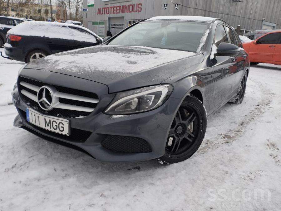 Pelēks Mercedes-Benz C 200 2016 Tallina, ar dzinēja tilpumu 2.10 L un nobraukumu 335 tūkst. km par 12500 €, foto 12 vietnē AUTOMOTO.COM.LV