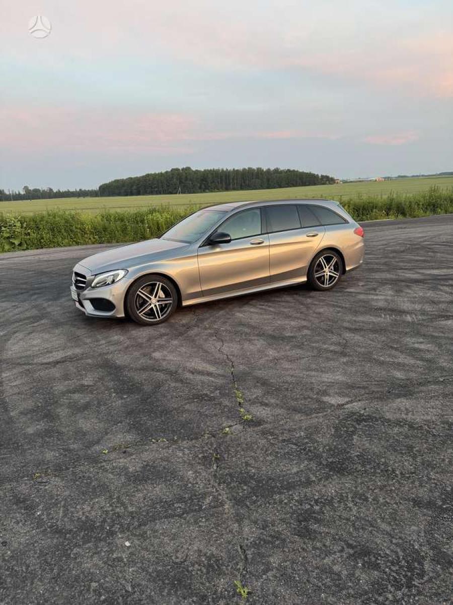 Grey Mercedes-Benz C 200 2016 in Kaunas, with an engine capacity of 2.00 L and mileage of 290 thousand km for 11500 €, photo 15 on AUTOMOTO.COM.LV