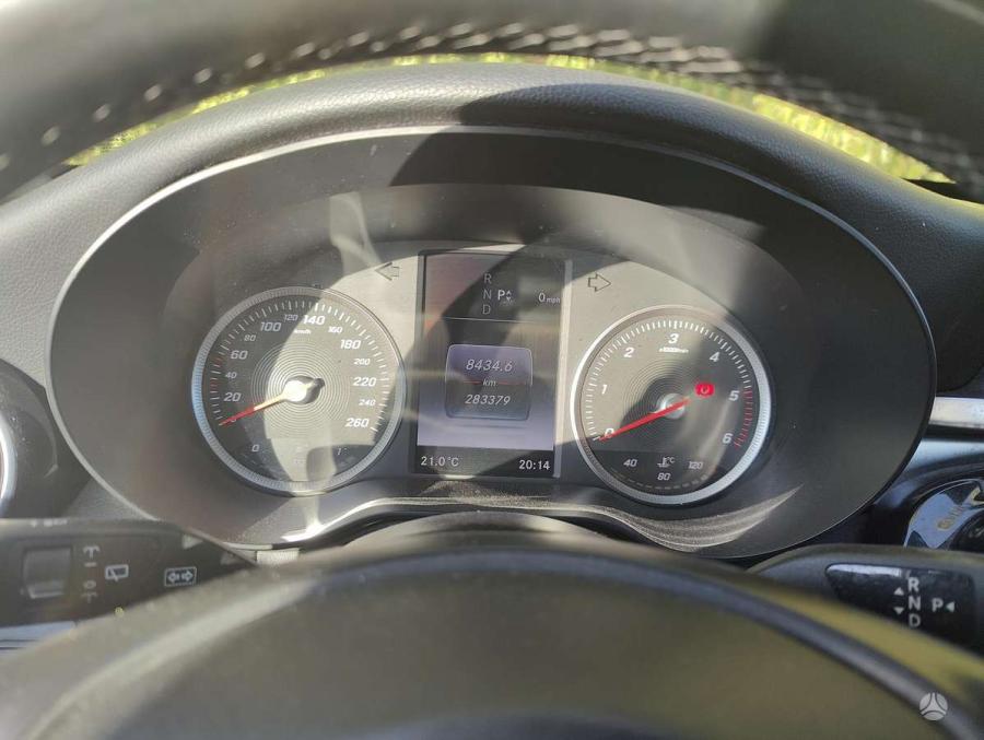 Pelēks Mercedes-Benz C 200 2016 Klaipėda, ar dzinēja tilpumu 1.60 L un nobraukumu 283 tūkst. km par 7850 €, foto 14 vietnē AUTOMOTO.COM.LV