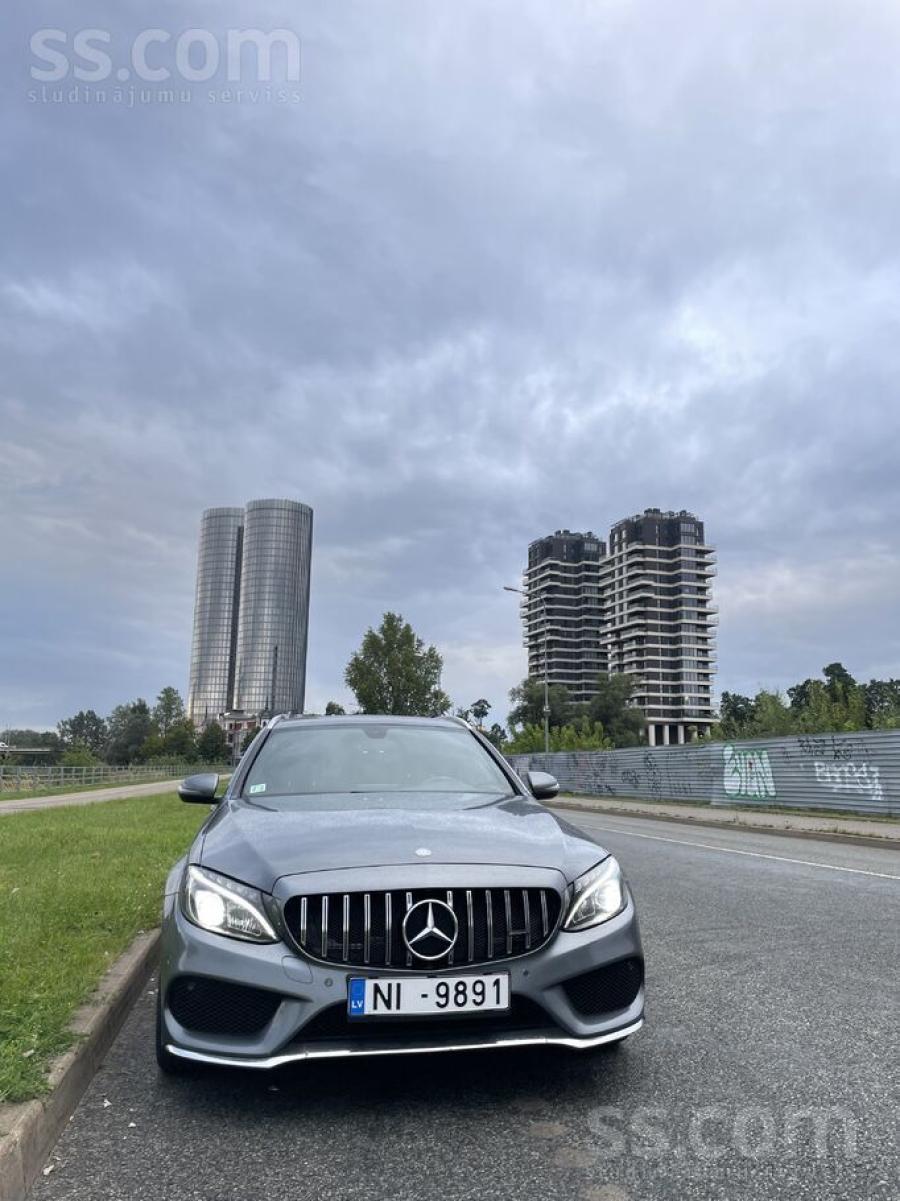 Pelēks Mercedes-Benz C 200 2016 Rīga, ar dzinēja tilpumu 2.10 L un nobraukumu 335 tūkst. km par 10000 €, foto 8 vietnē AUTOMOTO.COM.LV