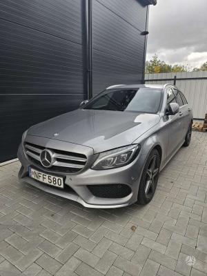 Grey Mercedes-Benz C 200 2016 in Kaunas, with an engine capacity of 1.99 L and mileage of 175 thousand km for 8000 €, photo  on AUTOMOTO.COM.LV
