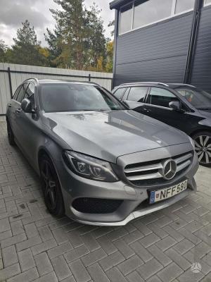 Grey Mercedes-Benz C 200 2016 in Kaunas, with an engine capacity of 1.99 L and mileage of 175 thousand km for 8000 €, photo 3 on AUTOMOTO.COM.LV