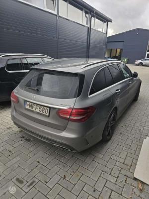 Grey Mercedes-Benz C 200 2016 in Kaunas, with an engine capacity of 1.99 L and mileage of 175 thousand km for 8000 €, photo 5 on AUTOMOTO.COM.LV