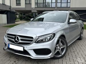 Серый Мерседес Ц 200 2016 в Каунас, объемом двигателя 1.60 л и пробегом 210 тыс. км за 9500 €, фото  на AUTOMOTO.COM.LV
