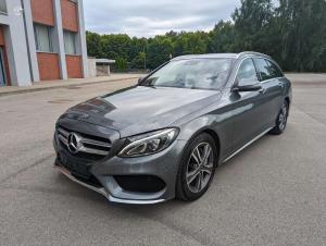 Grey Mercedes-Benz C 200 2017 in Alytus, with an engine capacity of 2.14 L and mileage of 289 thousand km for 11350 €, photo  on AUTOMOTO.COM.LV