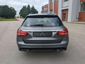 Grey Mercedes-Benz C 200 2017 in Alytus, with an engine capacity of 2.14 L and mileage of 289 thousand km for 11350 €, photo 5 on AUTOMOTO.COM.LV