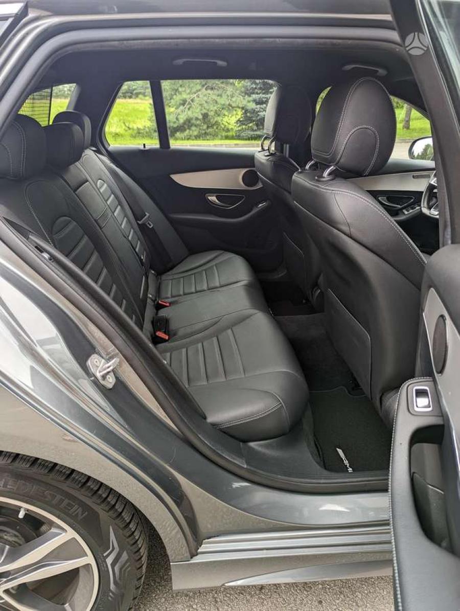 Grey Mercedes-Benz C 200 2017 in Alytus, with an engine capacity of 2.14 L and mileage of 289 thousand km for 11350 €, photo 16 on AUTOMOTO.COM.LV