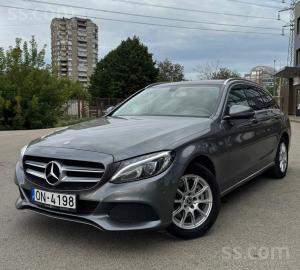 Grey Mercedes-Benz C 200 2017 in Riga, with an engine capacity of 2.20 L and mileage of 154 thousand km for 11900 €, photo 5 on AUTOMOTO.COM.LV