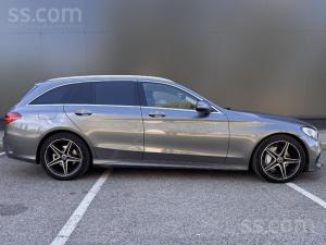 Grey Mercedes-Benz C 200 2018 in Riga, with an engine capacity of 2.20 L and mileage of 294 thousand km for 13700 €, photo 5 on AUTOMOTO.COM.LV