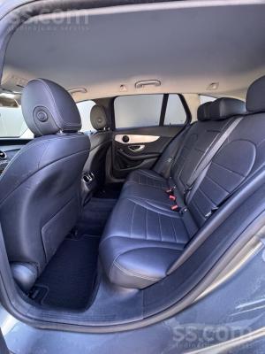 Grey Mercedes-Benz C 200 2018 in Riga, with an engine capacity of 2.20 L and mileage of 294 thousand km for 13700 €, photo 12 on AUTOMOTO.COM.LV
