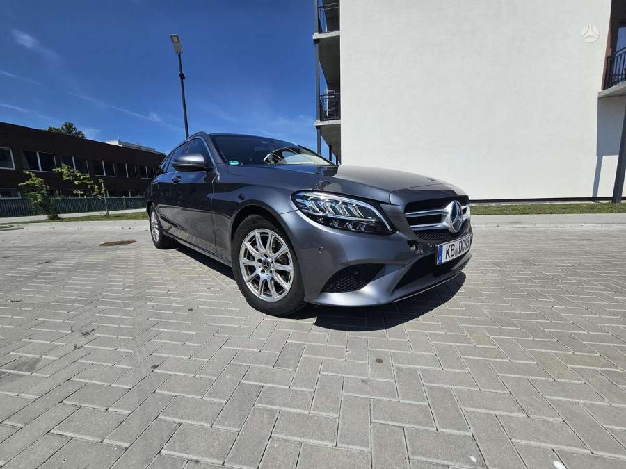 Pelēks Mercedes-Benz C 200 2019 Kauņa, ar dzinēja tilpumu 1.95 L un nobraukumu 80 tūkst. km par 12650 €, foto 15 vietnē AUTOMOTO.COM.LV