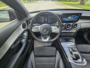 Grey Mercedes-Benz C 200 2019 in Taurage, with an engine capacity of 1.95 L and mileage of 205 thousand km for 14100 €, photo 11 on AUTOMOTO.COM.LV