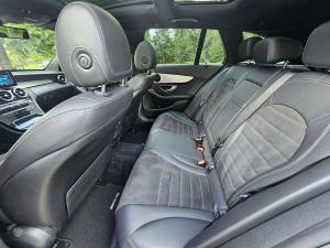 Grey Mercedes-Benz C 200 2019 in Taurage, with an engine capacity of 1.95 L and mileage of 205 thousand km for 14100 €, photo 15 on AUTOMOTO.COM.LV