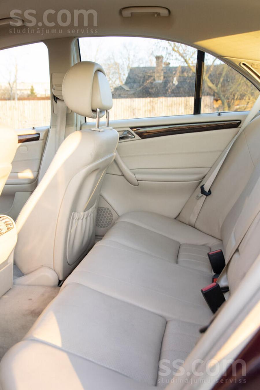 Sarkans Mercedes-Benz C 200 2005 Rīga, ar dzinēja tilpumu 1.80 L un nobraukumu 162 tūkst. km par 2390 €, foto 5 vietnē AUTOMOTO.COM.LV