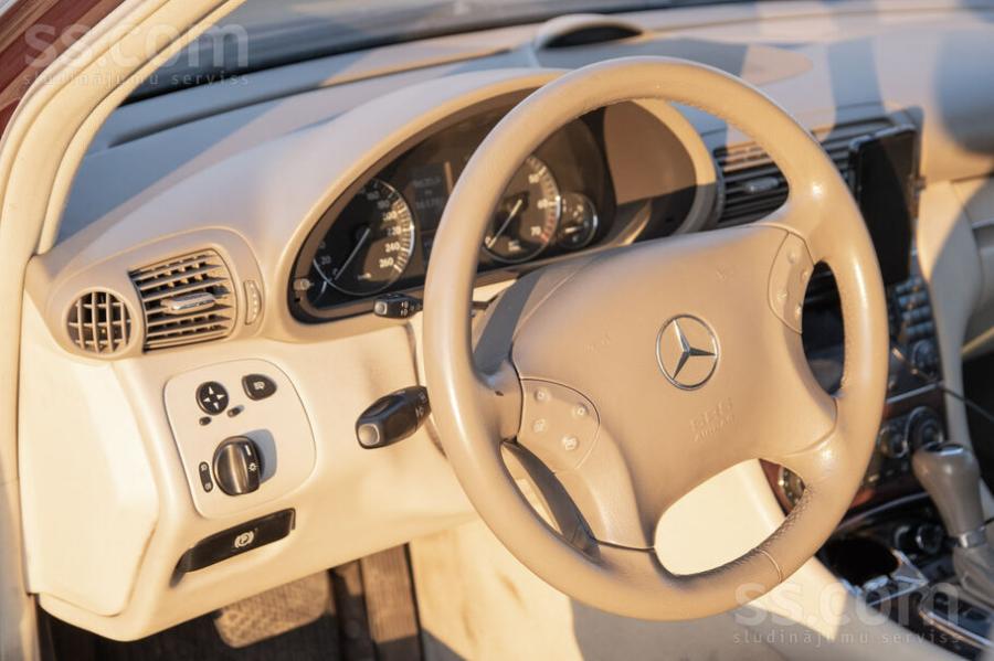 Sarkans Mercedes-Benz C 200 2005 Rīga, ar dzinēja tilpumu 1.80 L un nobraukumu 162 tūkst. km par 2390 €, foto 9 vietnē AUTOMOTO.COM.LV