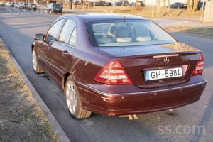 Sarkans Mercedes-Benz C 200 2005 Rīga, ar dzinēja tilpumu 1.80 L un nobraukumu 162 tūkst. km par 2390 €, foto 13 vietnē AUTOMOTO.COM.LV