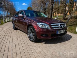 Red Mercedes-Benz C 200 2007 in Ogre, with an engine capacity of 2.20 L and mileage of 289 thousand km for 6000 €, photo  on AUTOMOTO.COM.LV