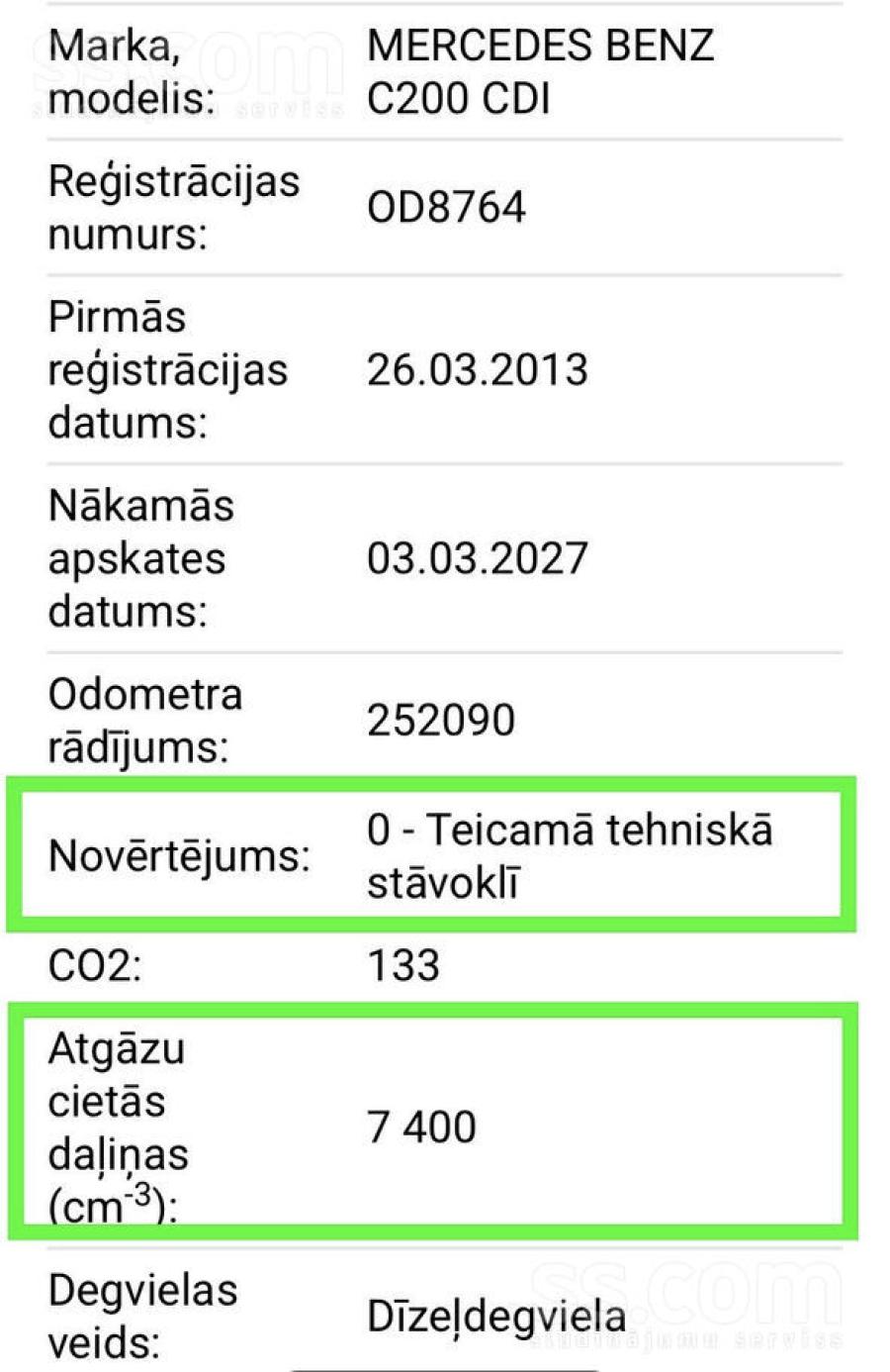 Sarkans Mercedes-Benz C 200 2013 Rīga, ar dzinēja tilpumu 2.20 L un nobraukumu 255 tūkst. km par 6200 €, foto 17 vietnē AUTOMOTO.COM.LV