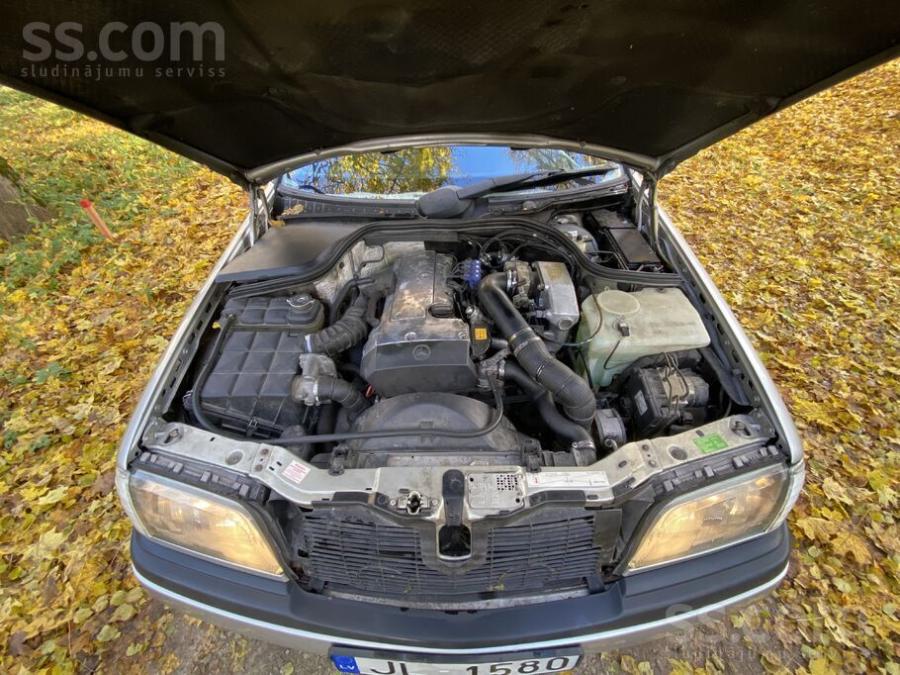 Mercedes-Benz C 200 1996 in Rezekne, with an engine capacity of 2.00 L and mileage of 370 thousand km for 2500 €, photo 13 on AUTOMOTO.COM.LV