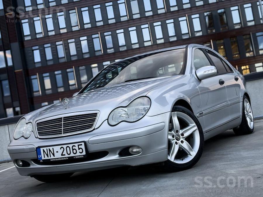 Mercedes-Benz C 200 2003 Rīga, ar dzinēja tilpumu 2.20 L un nobraukumu 291 tūkst. km par 2250 €, foto 1 vietnē AUTOMOTO.COM.LV