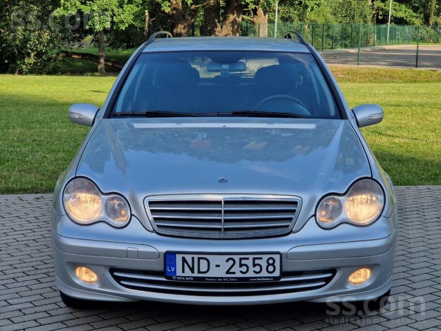Mercedes-Benz C 200 2005 in Riga, with an engine capacity of 2.20 L and mileage of 207 thousand km for 2690 €, photo 7 on AUTOMOTO.COM.LV