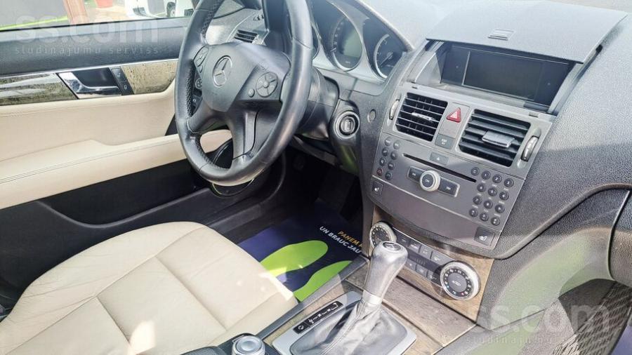 Mercedes-Benz C 200 2009 in Riga, with an engine capacity of 2.20 L and mileage of 363 thousand km for 3800 €, photo 16 on AUTOMOTO.COM.LV