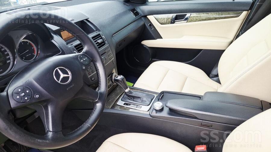 Mercedes-Benz C 200 2009 in Riga, with an engine capacity of 2.20 L and mileage of 363 thousand km for 3800 €, photo 24 on AUTOMOTO.COM.LV