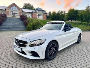 White Mercedes-Benz C 200 2019 in Vilnius, with an engine capacity of 1.50 L and mileage of 42 thousand km for 33900 €, photo 16 on AUTOMOTO.COM.LV