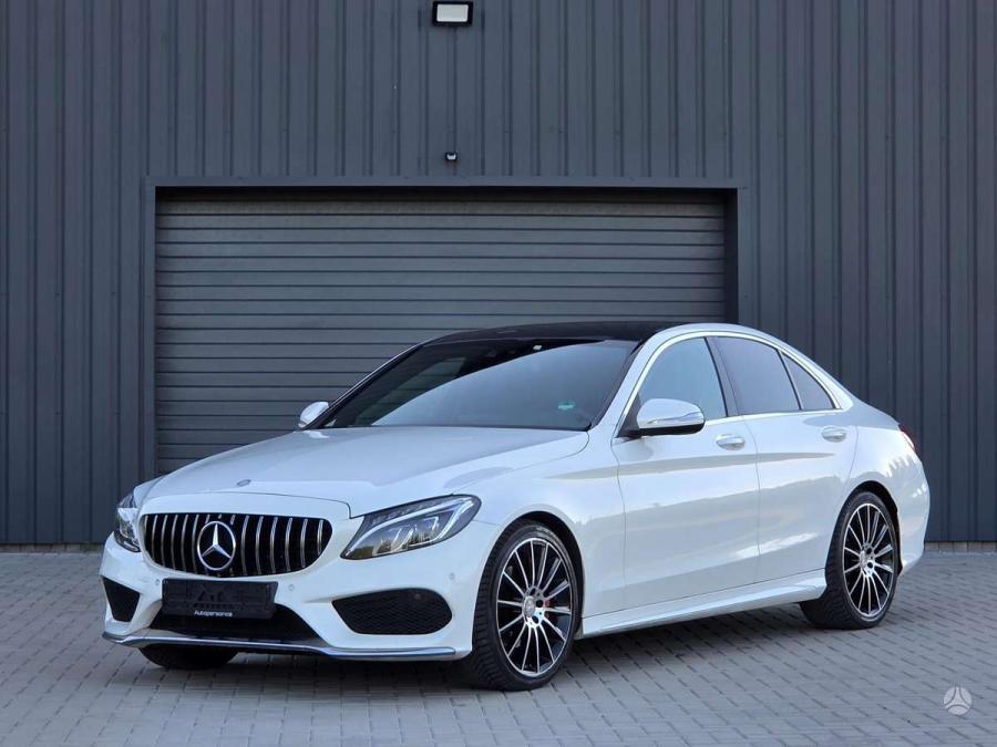 Balts Mercedes-Benz C 200 2015 Kauņa, ar dzinēja tilpumu 2.00 L un nobraukumu 260 tūkst. km par 14500 €, foto 1 vietnē AUTOMOTO.COM.LV