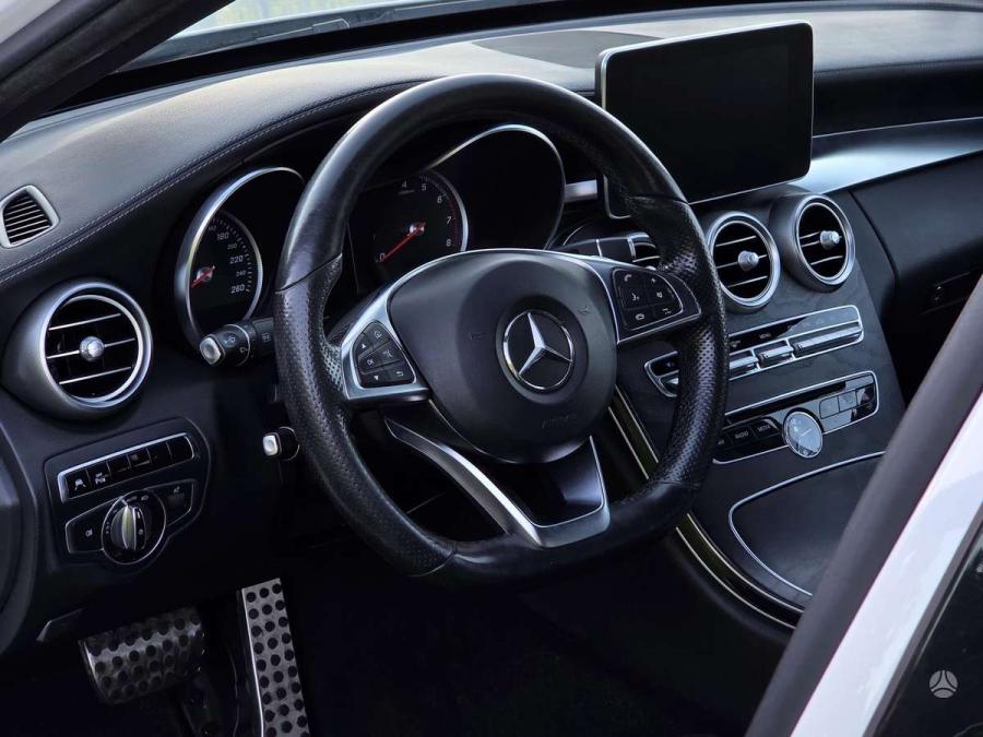 Balts Mercedes-Benz C 200 2015 Kauņa, ar dzinēja tilpumu 2.00 L un nobraukumu 260 tūkst. km par 14500 €, foto 9 vietnē AUTOMOTO.COM.LV