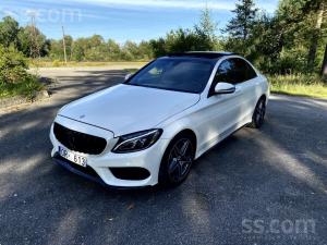 Белый Мерседес Ц 200 2015 в Рига, объемом двигателя 1.60 л и пробегом 0 тыс. км за 15750 €, фото  на AUTOMOTO.COM.LV