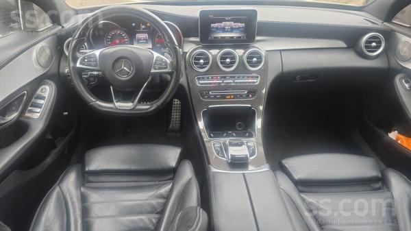 White Mercedes-Benz C 200 2015 in Dobele, with an engine capacity of 1.60 L and mileage of 0 thousand km for 11100 €, photo 4 on AUTOMOTO.COM.LV