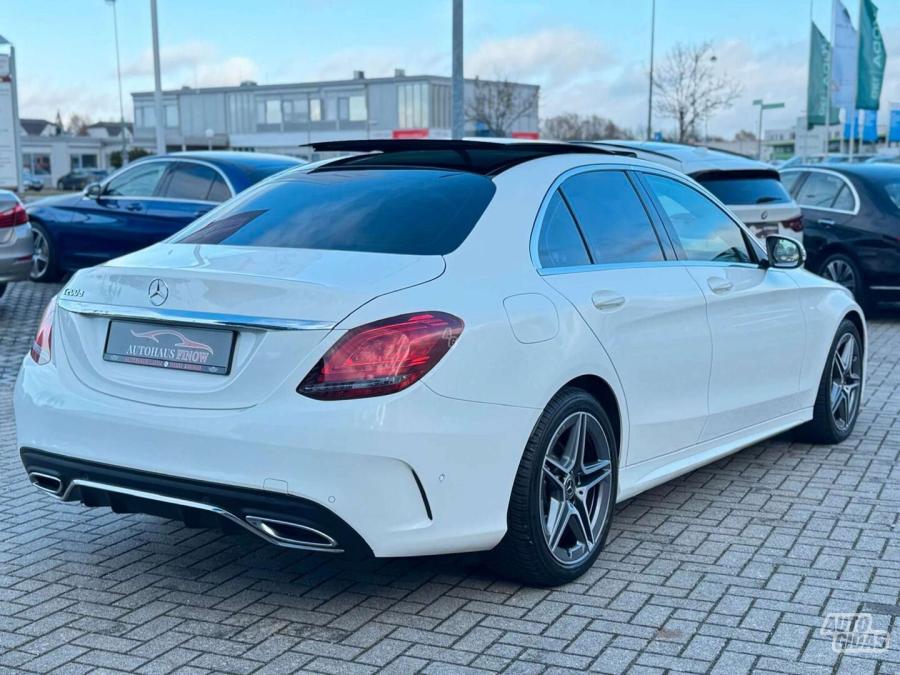 Balts Mercedes-Benz C 200 2019 Kauņa, ar dzinēja tilpumu 1.60 L un nobraukumu 69 tūkst. km par 31660 €, foto 5 vietnē AUTOMOTO.COM.LV