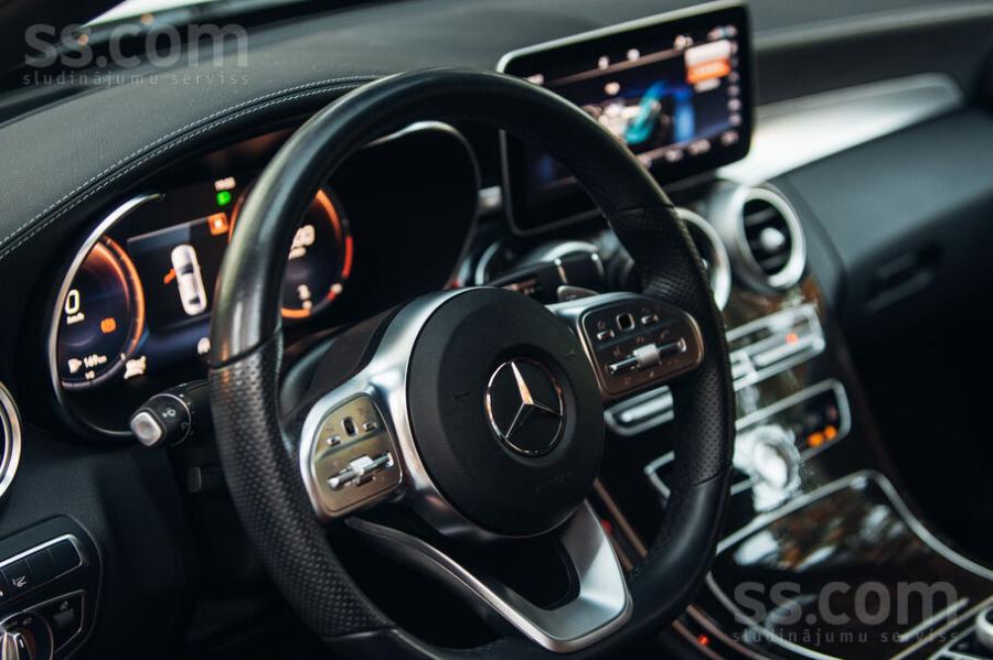 Balts Mercedes-Benz C 200 2019 Rīga, ar dzinēja tilpumu 1.60 L un nobraukumu 115 tūkst. km par 25900 €, foto 7 vietnē AUTOMOTO.COM.LV
