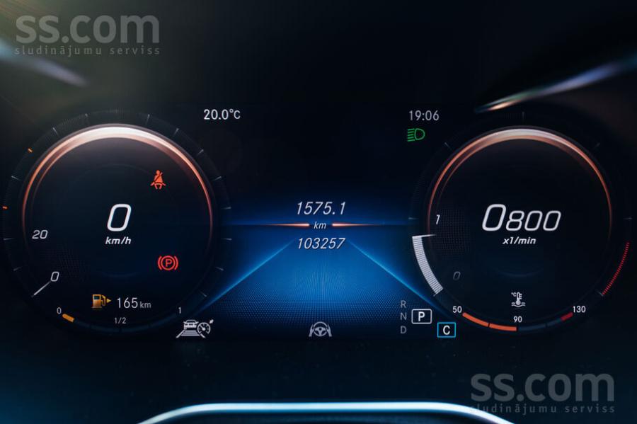Balts Mercedes-Benz C 200 2019 Rīga, ar dzinēja tilpumu 1.60 L un nobraukumu 115 tūkst. km par 25900 €, foto 11 vietnē AUTOMOTO.COM.LV