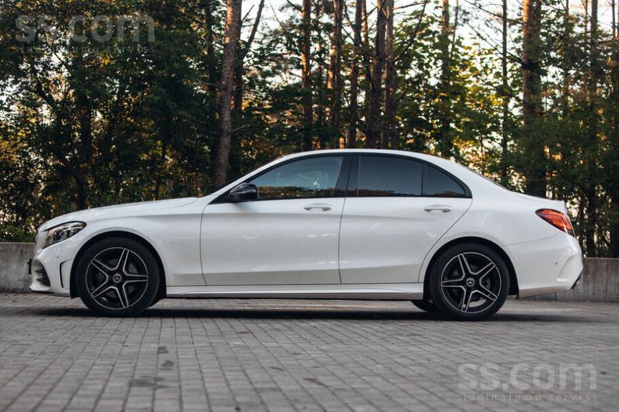 Balts Mercedes-Benz C 200 2019 Rīga, ar dzinēja tilpumu 1.60 L un nobraukumu 115 tūkst. km par 25900 €, foto 16 vietnē AUTOMOTO.COM.LV