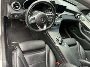 White Mercedes-Benz C 200 2021 in Kaunas, with an engine capacity of 1.50 L and mileage of 184 thousand km for 25990 €, photo 8 on AUTOMOTO.COM.LV