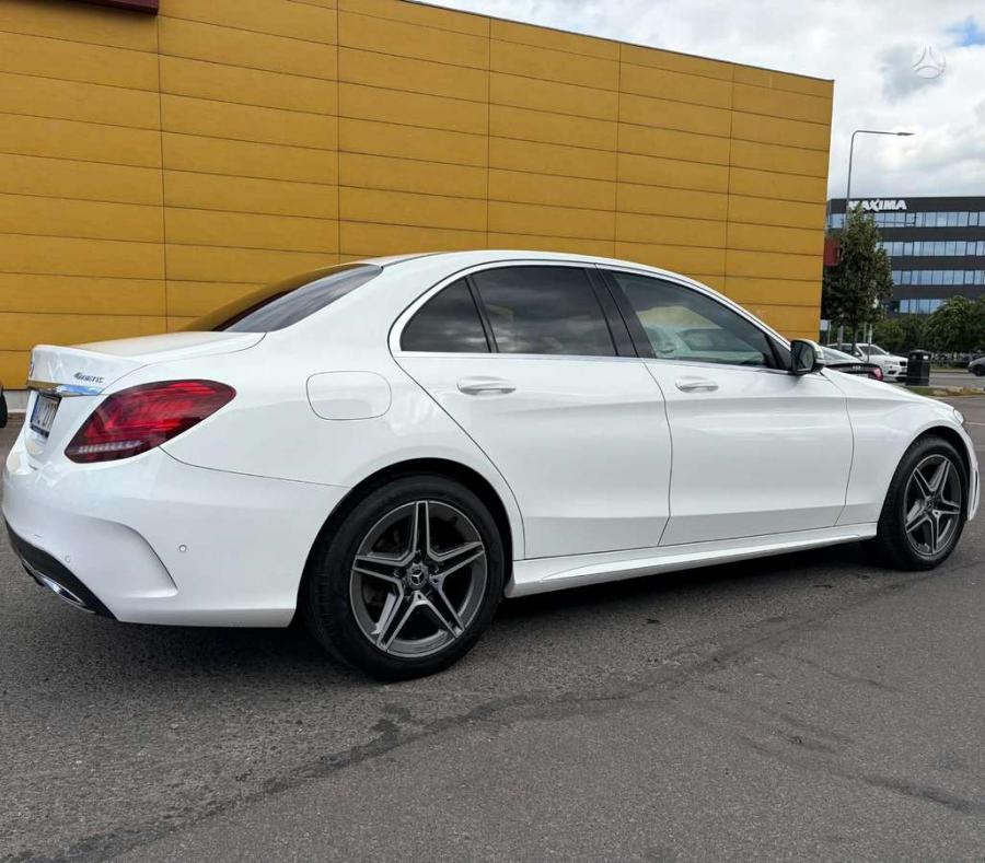Balts Mercedes-Benz C 200 2021 Kauņa, ar dzinēja tilpumu 1.50 L un nobraukumu 184 tūkst. km par 25990 €, foto 6 vietnē AUTOMOTO.COM.LV