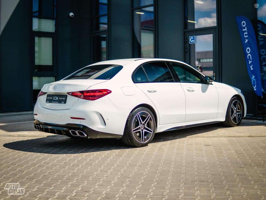 Balts Mercedes-Benz C 200 2024 Kauņa, ar dzinēja tilpumu 2.00 L un nobraukumu 23 tūkst. km par 38950 €, foto 12 vietnē AUTOMOTO.COM.LV