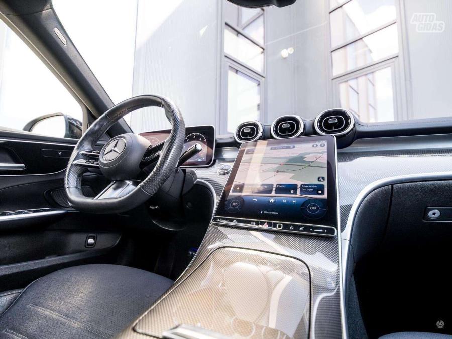 Balts Mercedes-Benz C 200 2024 Kauņa, ar dzinēja tilpumu 2.00 L un nobraukumu 23 tūkst. km par 38950 €, foto 23 vietnē AUTOMOTO.COM.LV